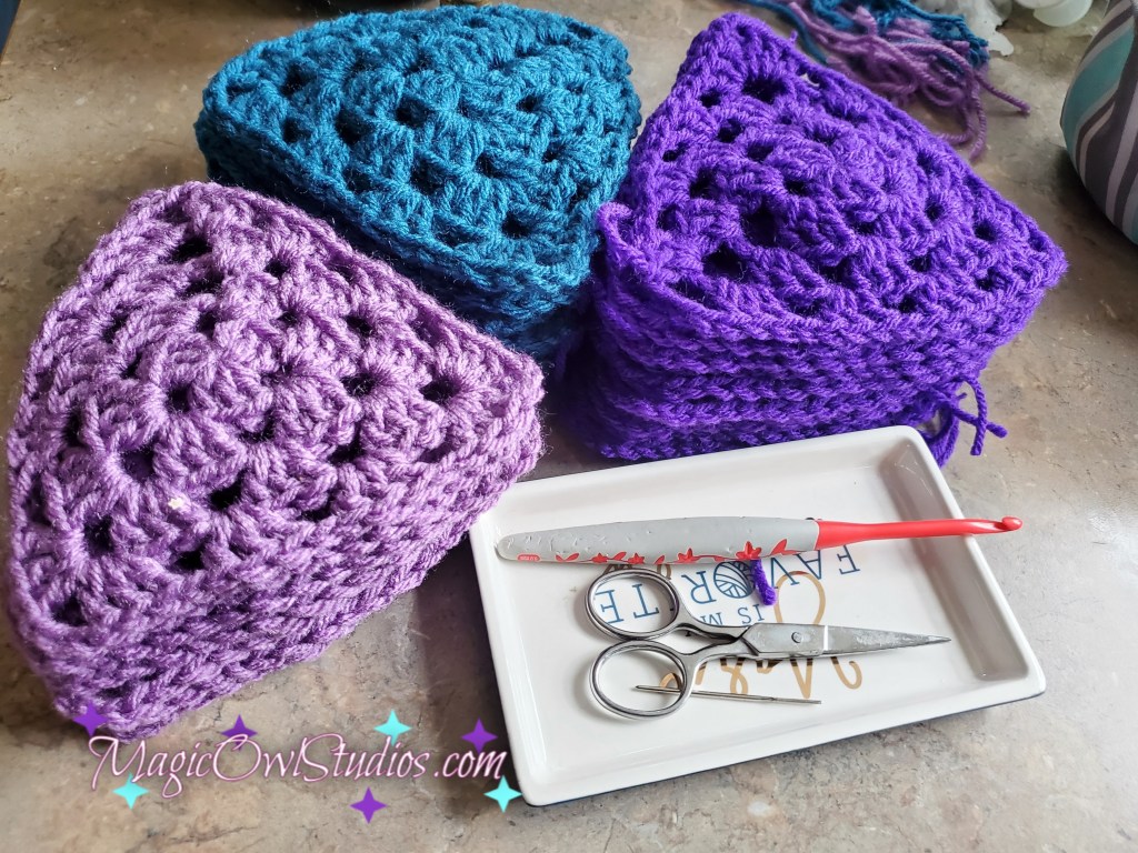 The Triangle Granny Square Tutorial - Magic Owl Studios